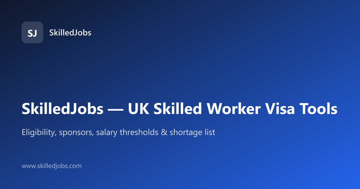UK Skilled Worker visa: salary thresholds and recent rule changes ...